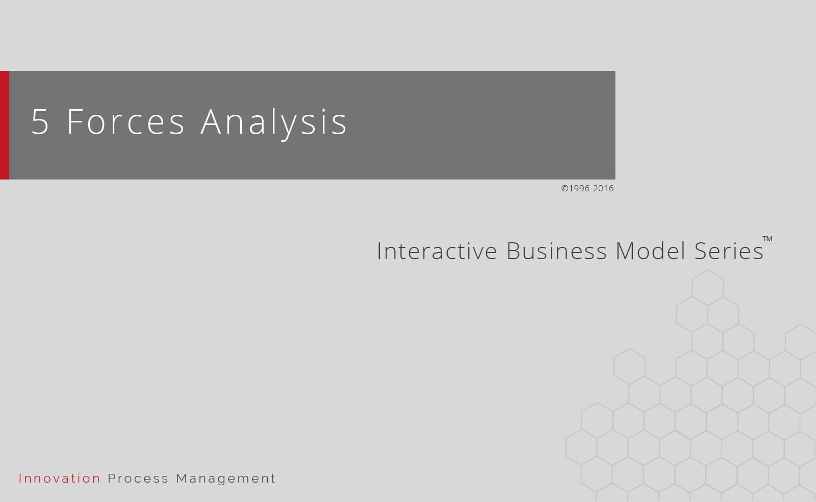 5 Forces Analysis - A7 Hub