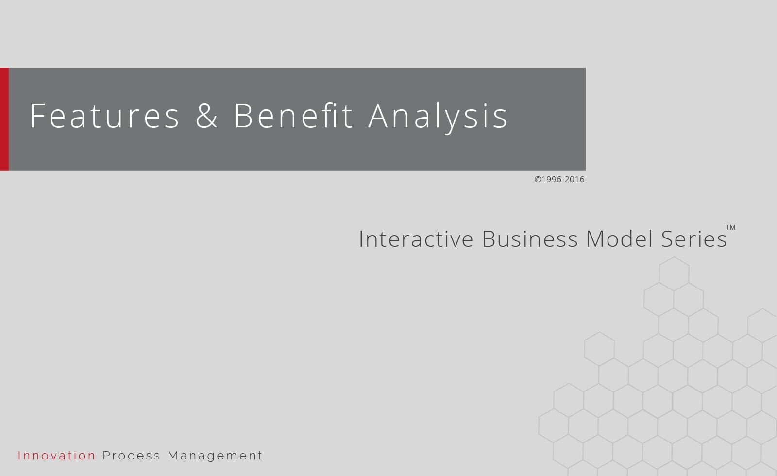 Features and Benefit Analysis - A7 Hub